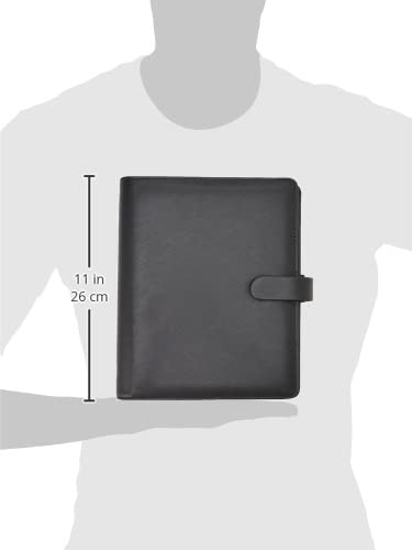 Filofax A5 Saffiano Organiser Black