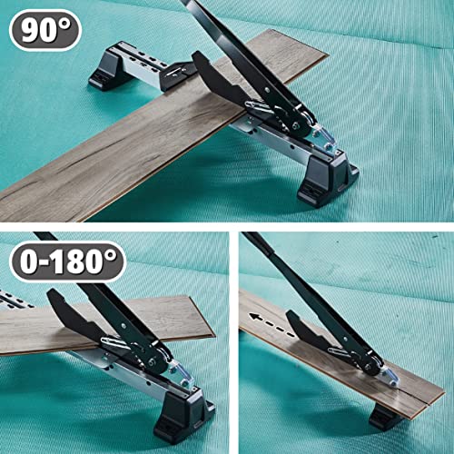 wolfcraft VLC 1000 Vinyl and Laminate Cutter I 6940000 I The professional and powerful cutter power for floorboards up to 14 mm thick