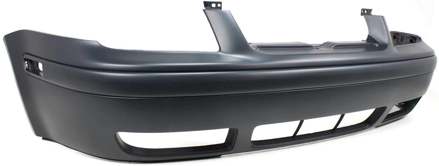 Evan Fischer Front Bumper Cover Compatible with 1999-2005 Volkswagen Jetta Primed with Built-in Molding Sedan/Wagon 4th Gen