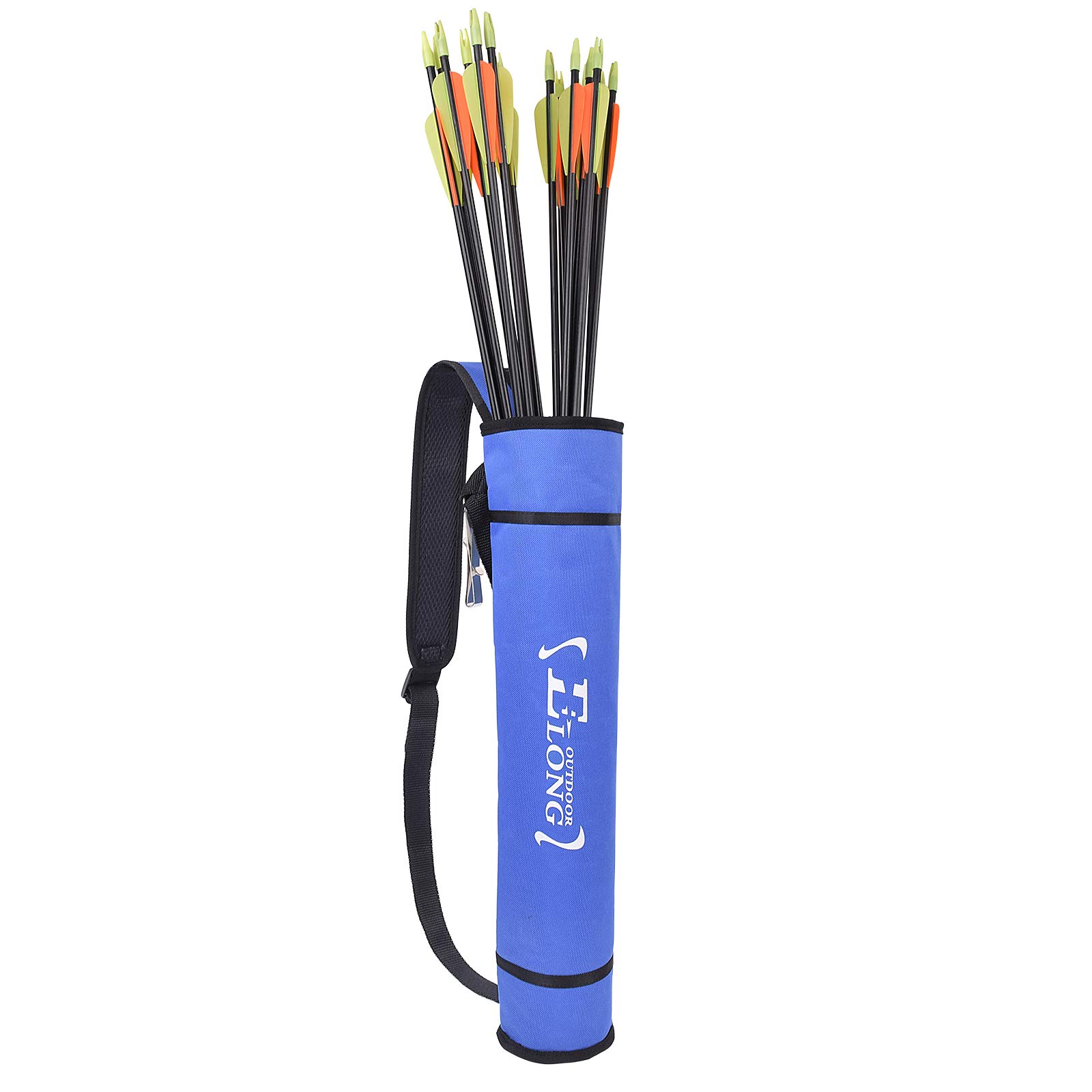ELONG OUTDOOR Archery Arrow Quivers Back Hip Quiver Youth Adults Target Practice Arrows Holder Bag