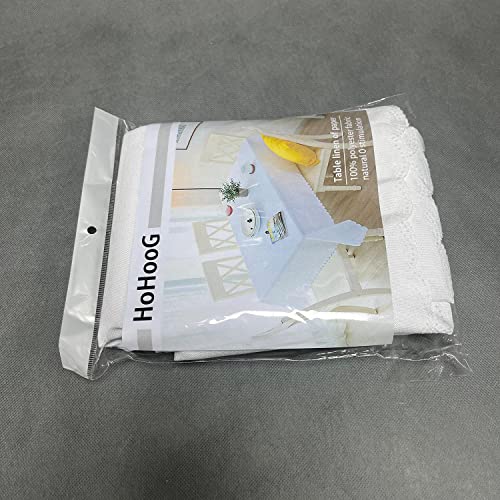 HoHooG Table linen of paper, White