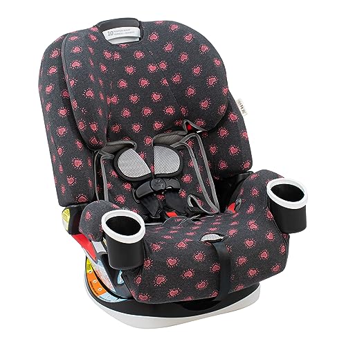 JYOKO Kids Cotton Cover Liner for car seat Compatible with Graco 4Ever DLX 4-in-1 (Fluor Heart)
