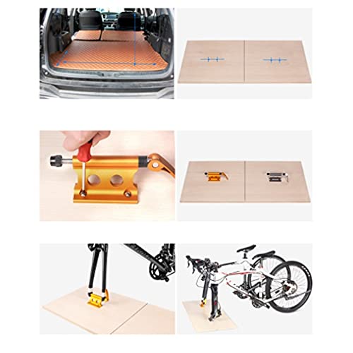 GIUIN Bike Fork Mount Bicycle Bed Roof Bike Bike Fork Mount Block Mount for Road Bike Black