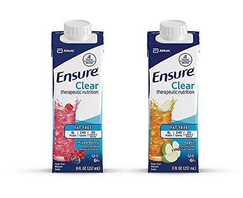 Ensure Clear Apple Flavor Oral Supplement 8 Oz - Box of 24