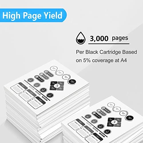 LeciRoba Compatible TN-227 Black Toner Cartridge High Yield Replacement for Brother TN227 TN-227 TN223 TN-223 for MFC-L3770CDW HL-L3270CDW HL-L3290CDW HL-L3230CW MFC-L3210CW Printer (2-Black)