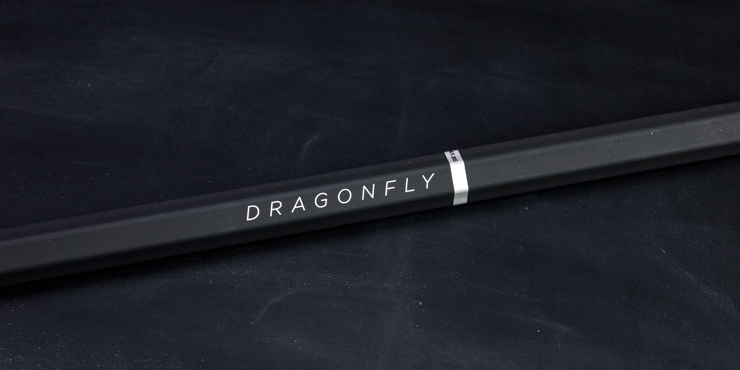 Epoch Lacrosse Shaft - Dragonfly | Purpose, 32" Soft-Flex iQ9, Concave, Made in USA, 7/8" Diameter, No Adapter Required, 1-Year Warranty, Carbon Black