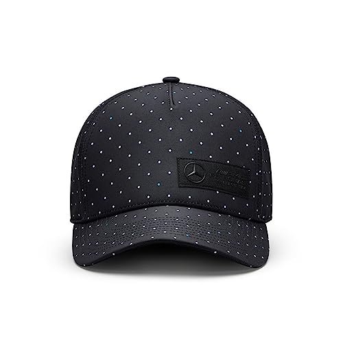 Mercedes AMG Petronas Formula One Team - Polka Dot Hat - Black - Unisex - Size: One Size