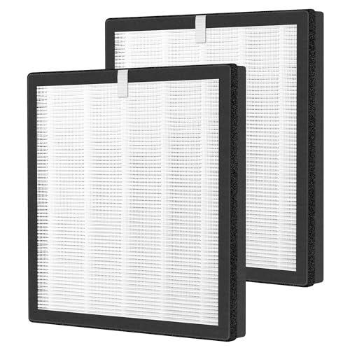 ROMON G3 Replacement Filter Compatible with AMEIFU G3 Sferf-30 (FXAP2W), VEWIOR A3, Tailulu HQZZ-260 Air Purifier, 3-in-1 H13 True HEPA, 2 Pack, White