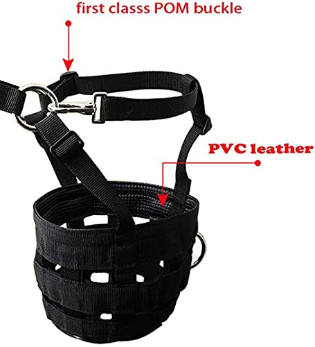 UDRENM Horse Grazing Muzzle with Halter for Horse Easy Breathe and Comfortable (M)