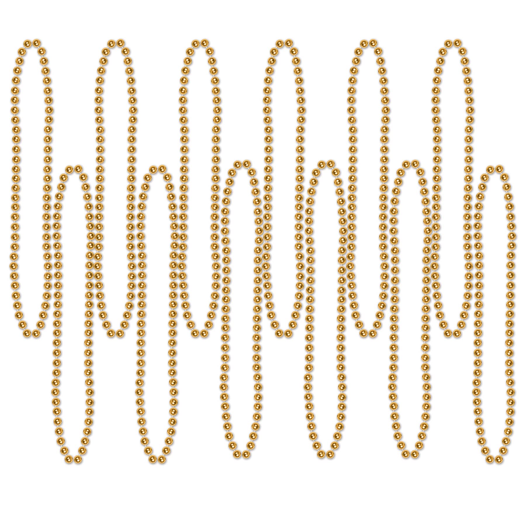 Gold Party Beads
