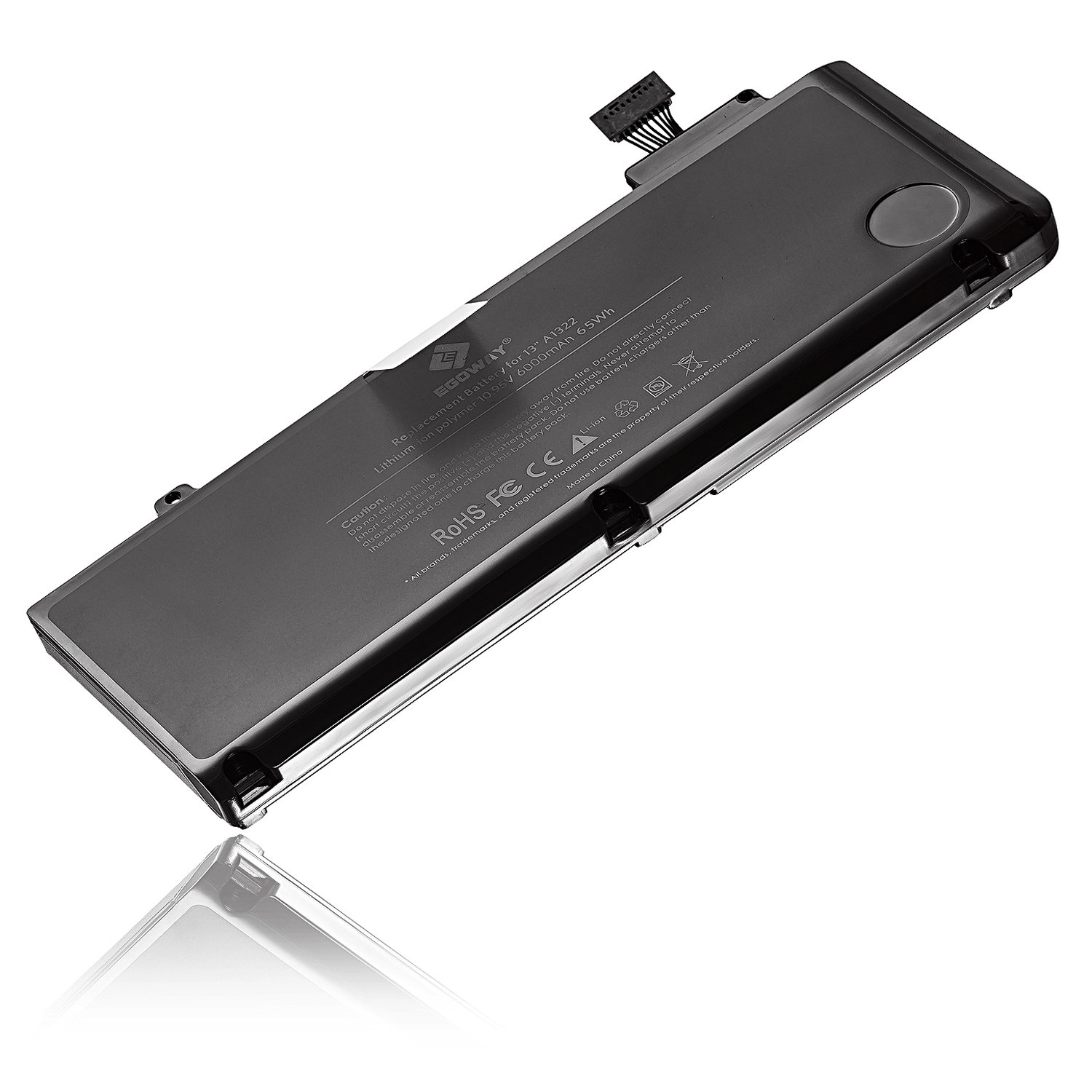E EGOWAY Replacement A1322 A1278 Laptop Battery for MacBook Pro 13 inch A1278 A1322
