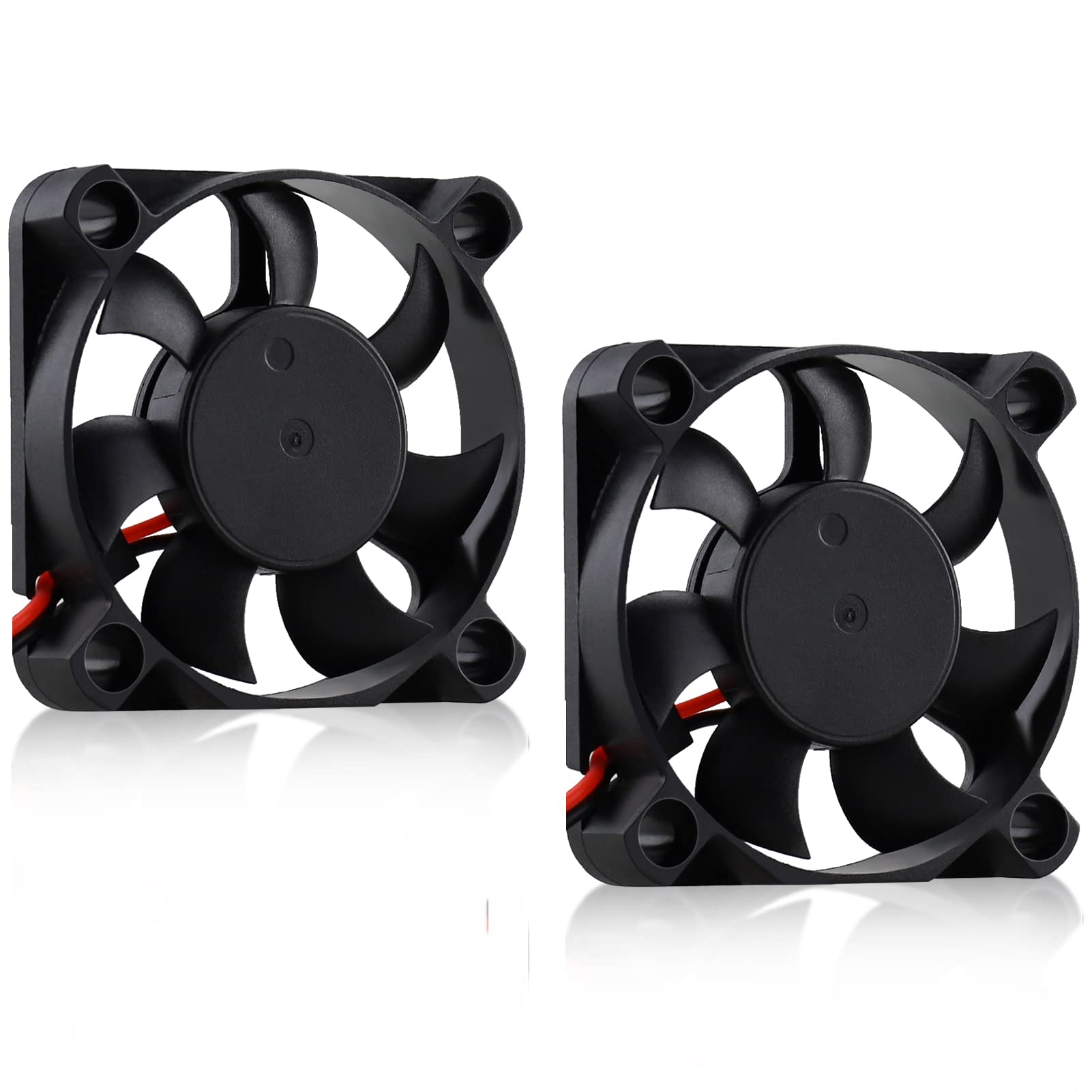 GDSTIME 50mm Fan, 50mm x 50mm x 10mm 12V DC Brushless Cooling Fan