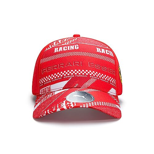 Scuderia Ferrari - Graphic Hat - Unisex - Red - Size: One Size