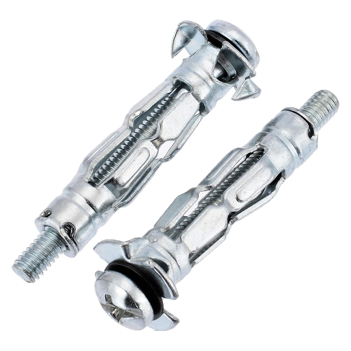 MOBEBI Expansion Bolts,10pcs M4 X 32mm Hollow Wall Expansion Screw Metal/Cavity/Plasterboard Plug/Fixing Screw Anchor Bolts