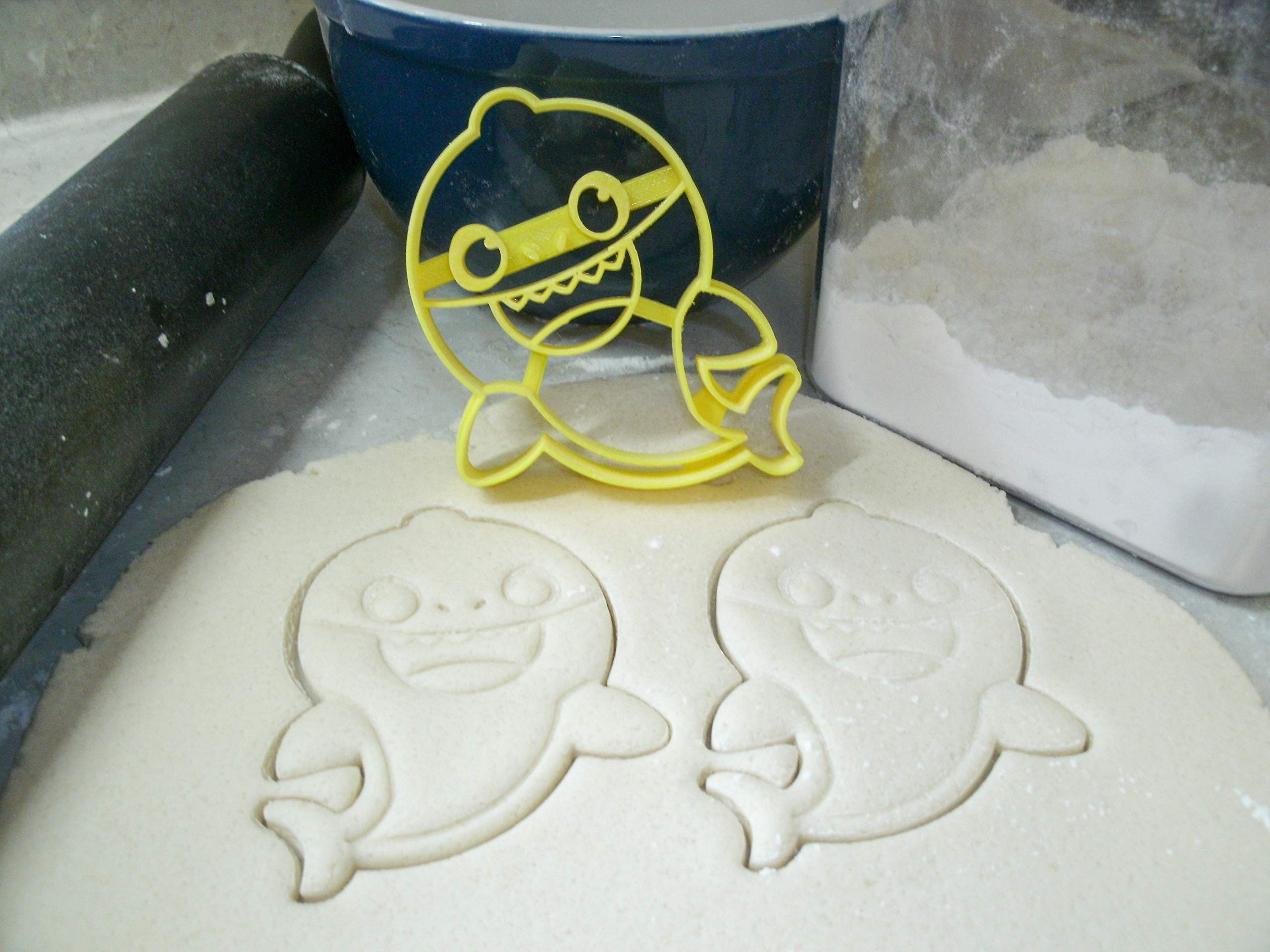 INSPIRED BY BABY SHARK CARTOON SONG SOCIAL MEDIA VIDEO COOKIE CUTTER MADE IN USA PR995