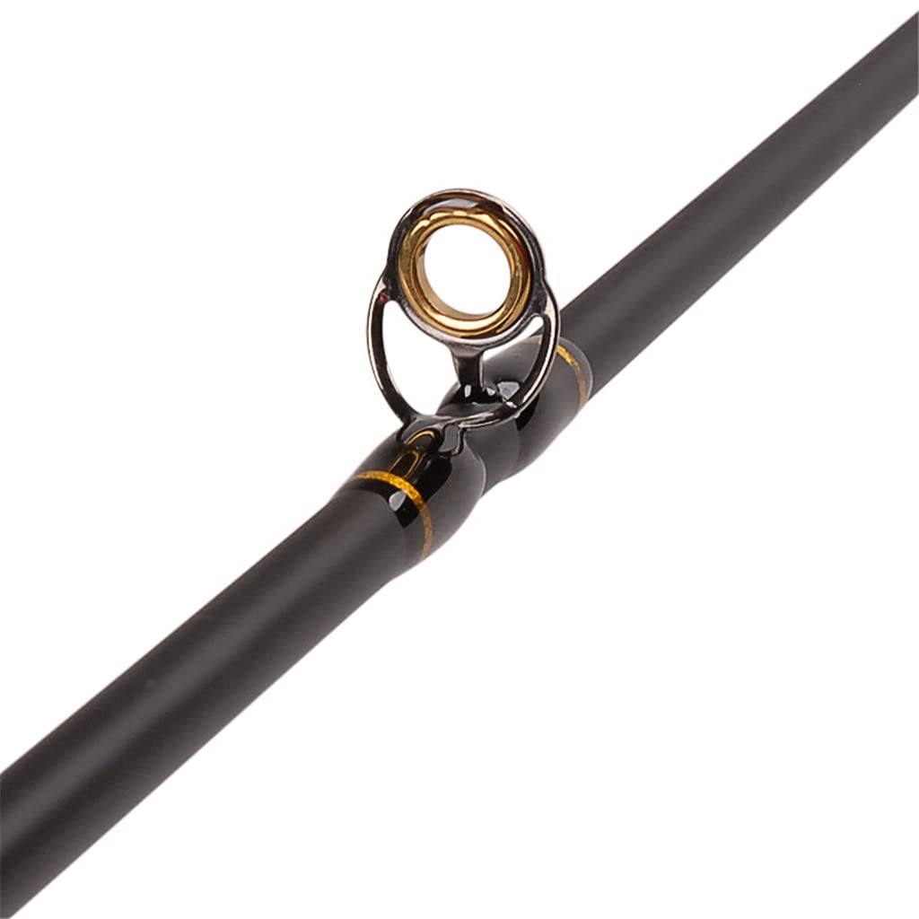 GLUTINOUS 2 Section 1.8m 2.1m 2.4m Bait Casting Rods 7-25g Lure Weight Carbon Lure Fishing Rod Carp Pole 10-20lb Line Weight Canne A Peche (Size : 2.4 m)