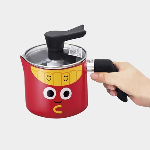 Skater ANMP1-A Multi-Pot, 3.3 gal (1.3 L) For Gas Fire, 7 In 1 All-Purpose Pot, Rice Cooker, Milk Pan, Fryer, Single Handle, Burger Conx, Potato