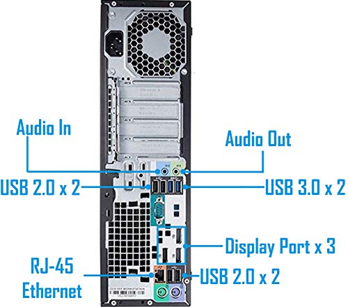 HP z230 Workstation SFF Desktop Computer, Intel Core i7-4770 Upto 3.9GHz, 32GB RAM, 1TB SSD + 500GB HDD, HD Graphics 4600 4K, DisplayPort, HDMI, Wi-Fi, Bluetooth - Windows 10 Pro (Renewed)