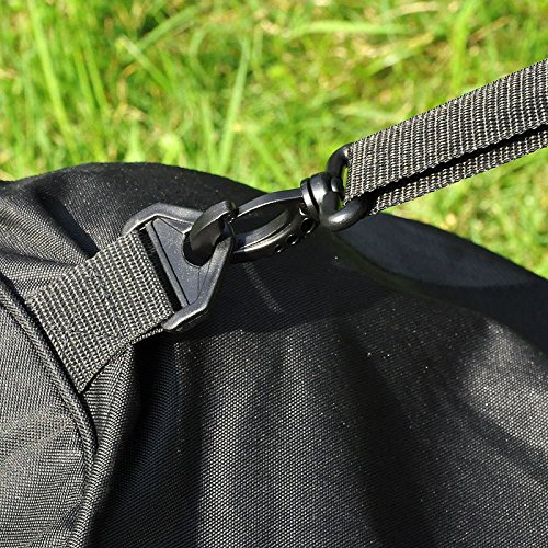 Eco Walker Ball Bag Large Capacity (Holds 16 Soccer Balls) Heavy Duty Mesh Drawstring with Adjustable Shoulder Strap and Thick Handle