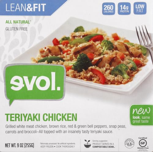 Evol Teriyaki Chicken Bowl, 9 Oz