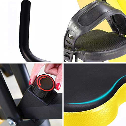 Exercise Bike, Home Upright Cycling Trainer Fitness Stationary Machine (A)