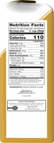 Gold Medal Premium Quality All Natural Whole Wheat Flour For Baking, 5 lb