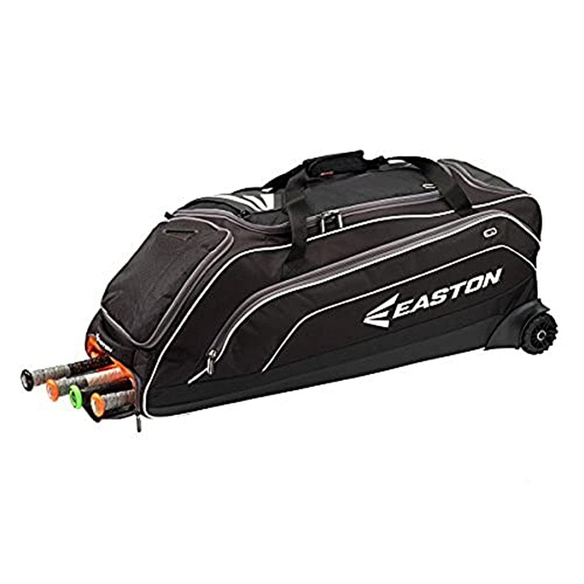 Easton E900W Wheeled Bag, Black, 36 x 13 x 13-Inch