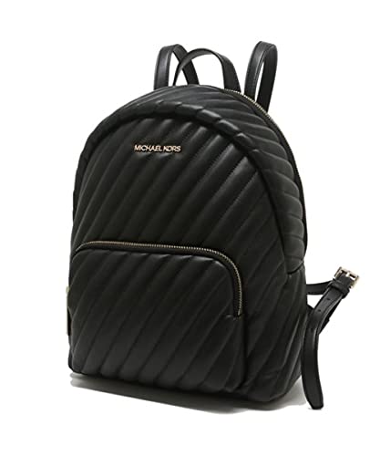 Michael Kors Erin Medium Quilted Women's Backpack (Black / Gold)