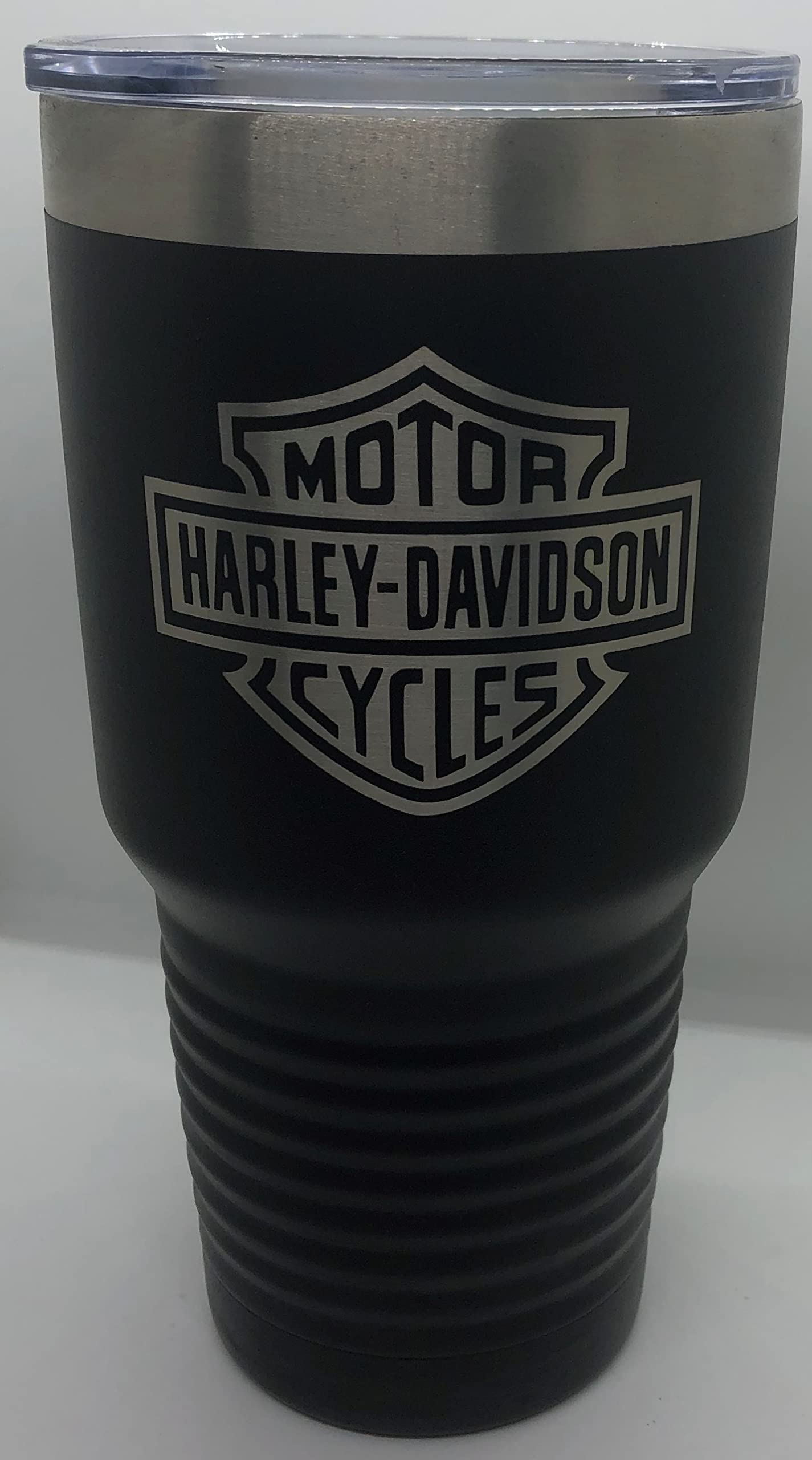 Harley Davidson Logo - Polar Camel Stainless Steel Tumbler - 30 oz - Black