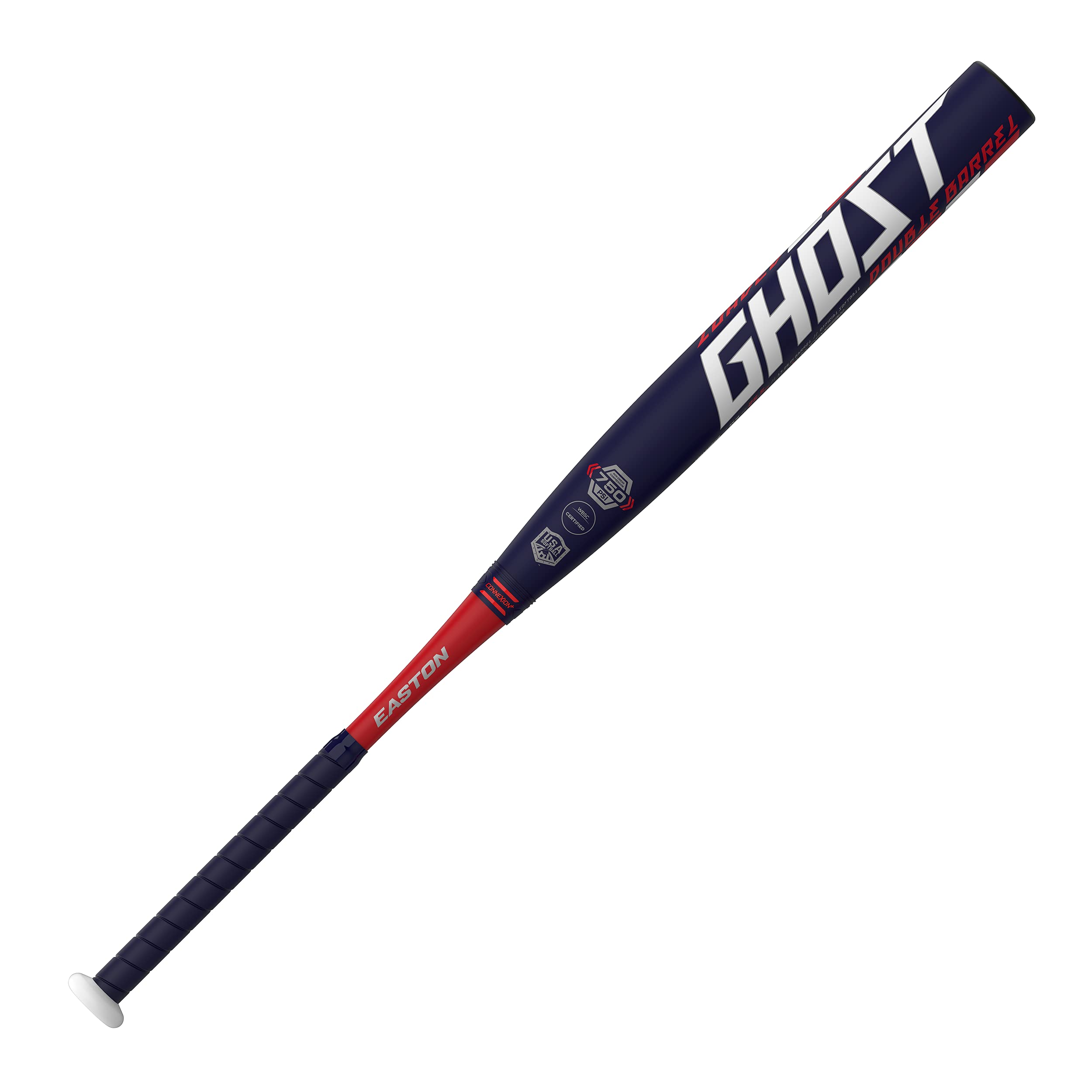 Easton Ghost Slowpitch Softball Bat, End Loaded, 13.25 in Barrel, ASA/USA, & WBSC, 34in x 25.5oz