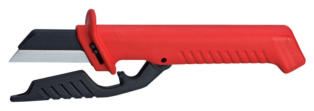 KNIPEX Cable Knife w/Guard-1000V Insulated