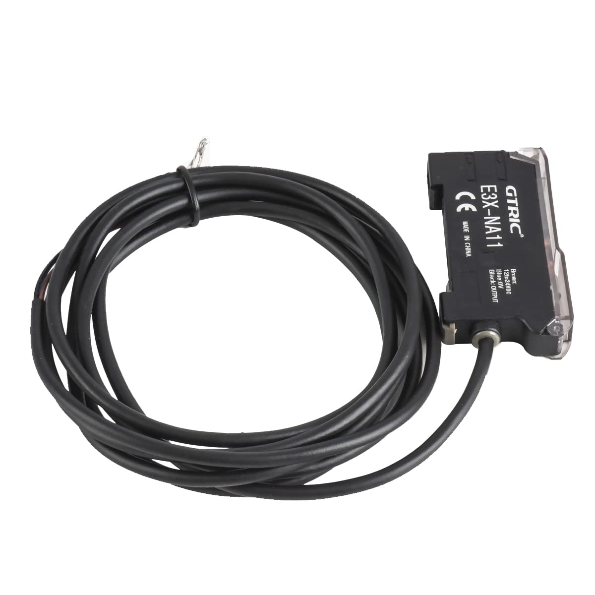 Paialu Optical Fiber Amplifier, E3X-NA11 Fiber Optic Sensor Photoelectric Sensor - for Relay Amplification, Long-Distance Optical Communications Diffuse Induction Photoelectric Switch