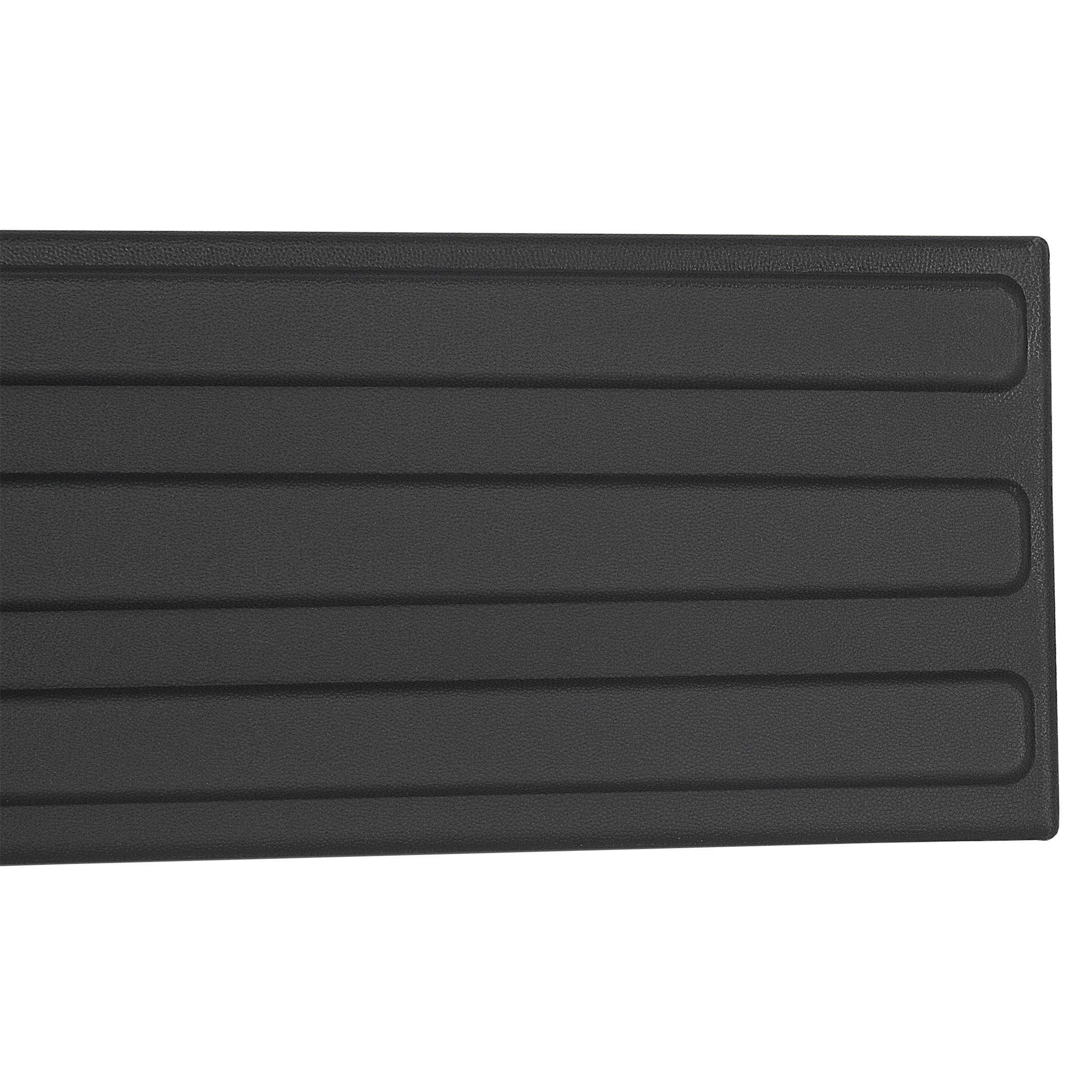 ECOTRIC FO1904107 New Tailgate Flexible Flex Step Center Molding Cap Trim Pad Compatible with 2009-2014 Ford F150 F-150 Replacement for 9L3Z-9940602-BA