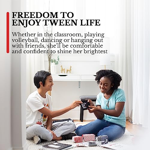 RedDrop Tween Everyday Pads - Reliable Backup for in-Between Days - Ideal for Girls Experiencing Discharge or Unexpected Bleeding