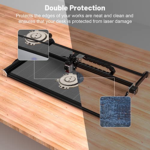 NEJE Honeycomb Working Table,540x850 mm(21.3"x33.46"),Engraver and Cutting Tool Suitable Master 2S, 3 Pro,Plus & Max Engraving Machine/CNC Machine