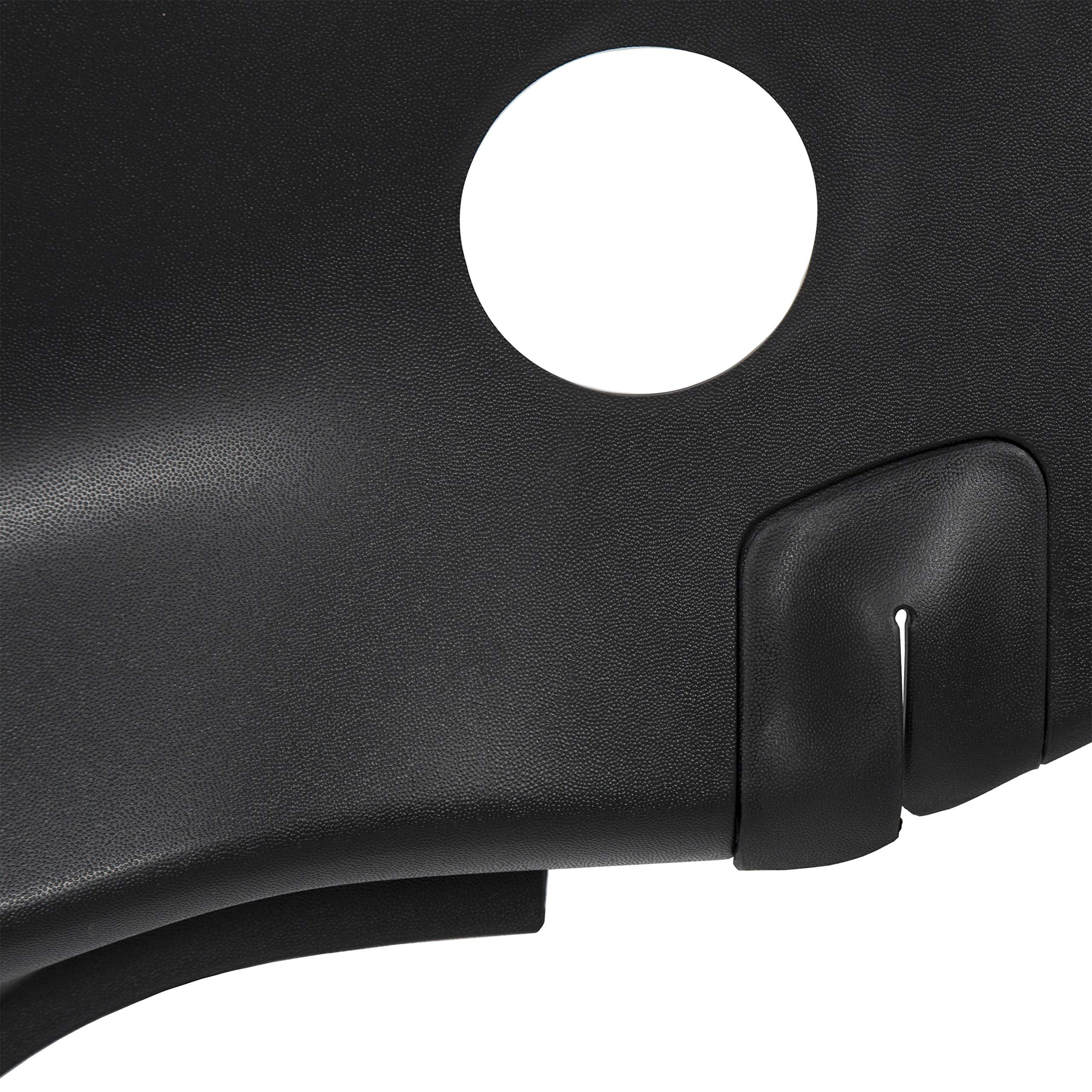 ECOTRIC Windshield Cowl Grille Vent Wiper Cover Panel Compatible with 1994-1998 Ford Mustang & Cobra
