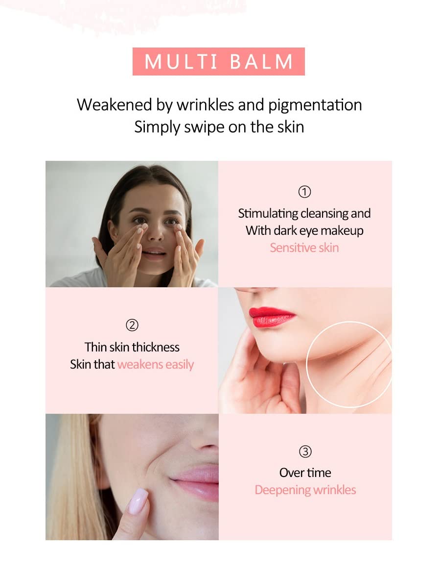Hot Sorry Age Solution Multi Balm I Wrinkle Care I Collagen I Moisturizing I Made in Korea I (10g 0.35 oz.)
