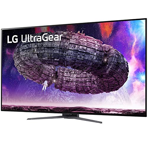 LG 48GQ900-B 48 inch Ultragear UHD OLED Gaming Monitor 120 Hz G-SYNC Compatible 2 Pack Bundle with 1 YR CPS Enhanced Protection Pack