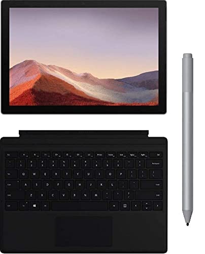 Microsoft Surface Pro 7+ 2-in-1, 12.3" Touch Screen Tablet PC, 11th Gen Intel, 8GB RAM, 128GB SSD, Windows 11 Home, with Type Cover, Surface Pen & Woov Sleeve (Intel core i5 | 8GB 128GB)