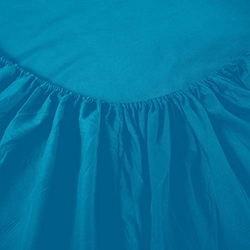 Sfoothome Cal King Sheets Set - Hotel Luxury 4-Piece Bed Set, Extra Deep Pocket, 1800 Series Bedding Set,Sheet & Pillow Case Set (California King, Teal)