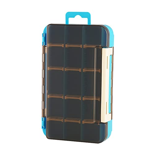 Fishing Bait Case Outdoor Camping Anti-Rust Fishing Lure Tool Case Compact for Sports Blue