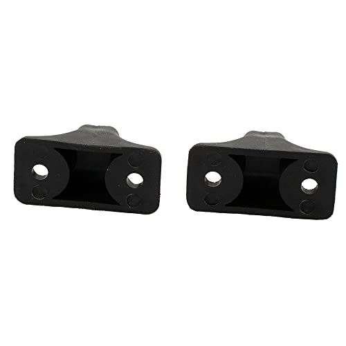 RLB-HILON Sun Visor Clip 94473143900 Compatible with Porsche 924 944 968, Sun VisorĀ Retainer Clip, Black Color, 2PCS
