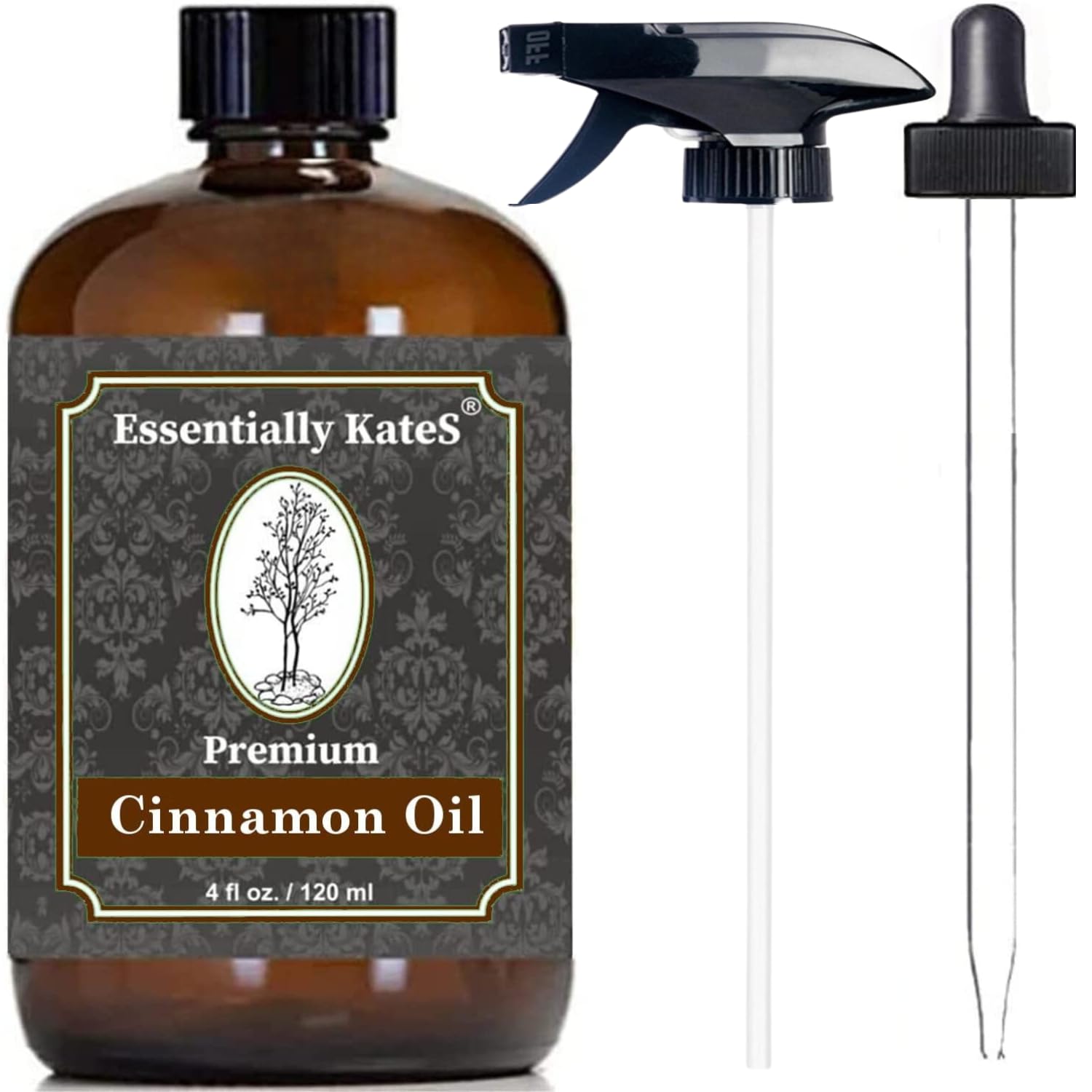 Essentially KateS Orange Essential Oil 4 oz - 100% Natural Therapeutic Grade - Skin Care, Moisturizer, Aromatherapy, Air Freshener, Diffuser, Household Cleansing Solution, Kitchen Use, Wood Polisher
