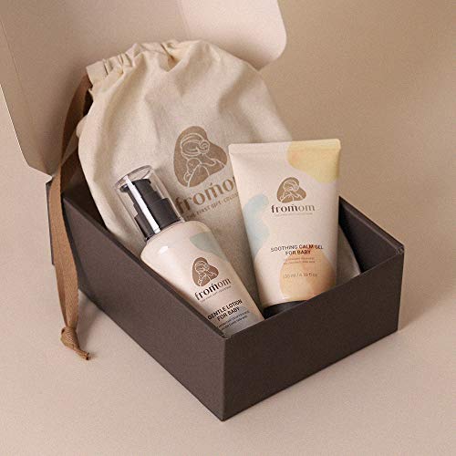 FROMOM Premium Mom's Hug Gift Set for Baby and Mom, Hypoallergenic, 3 Items