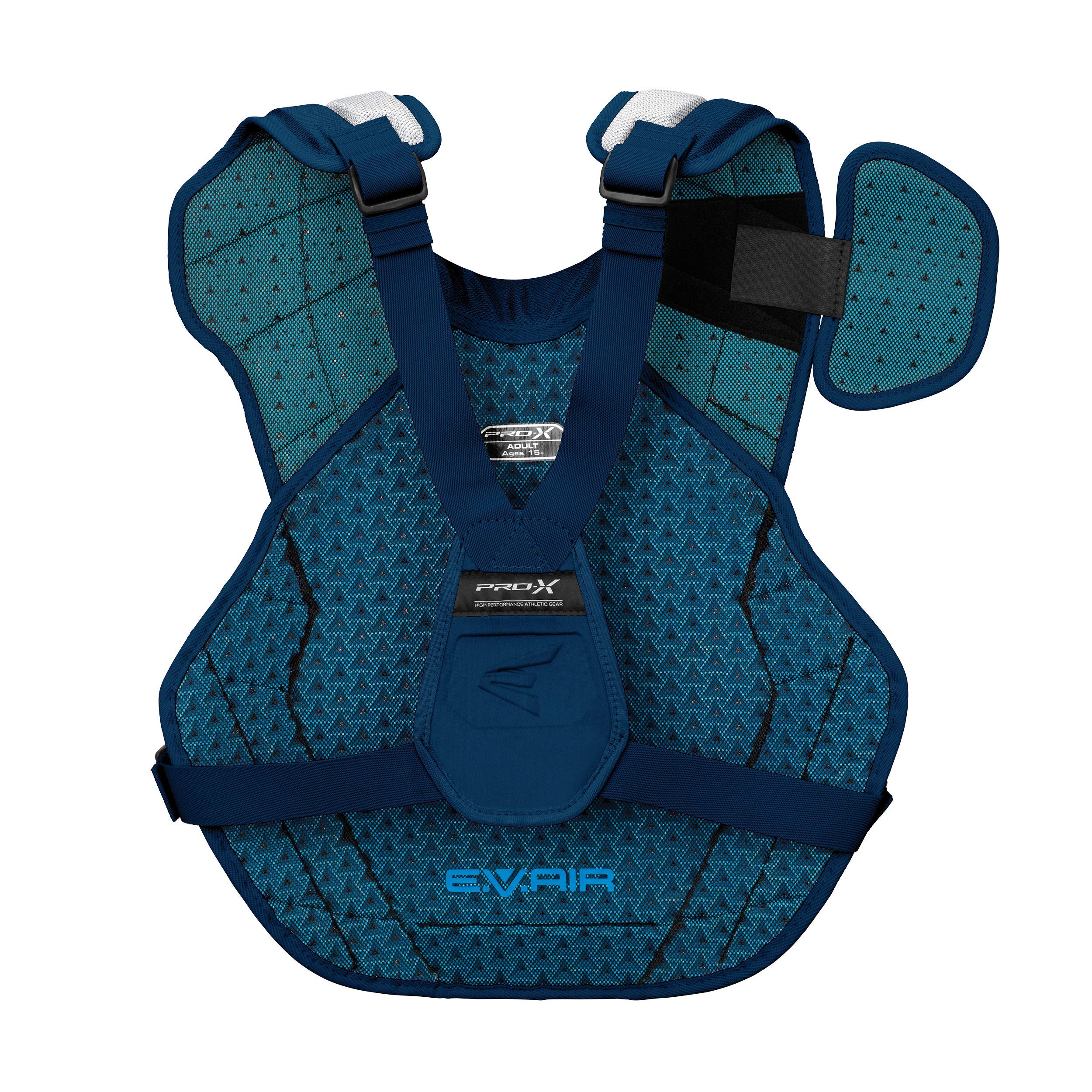 Easton Pro x Catcher Chest Protector Pro-X Cp INT BK/Sl, black/ Silver, Intermediate (8064926)