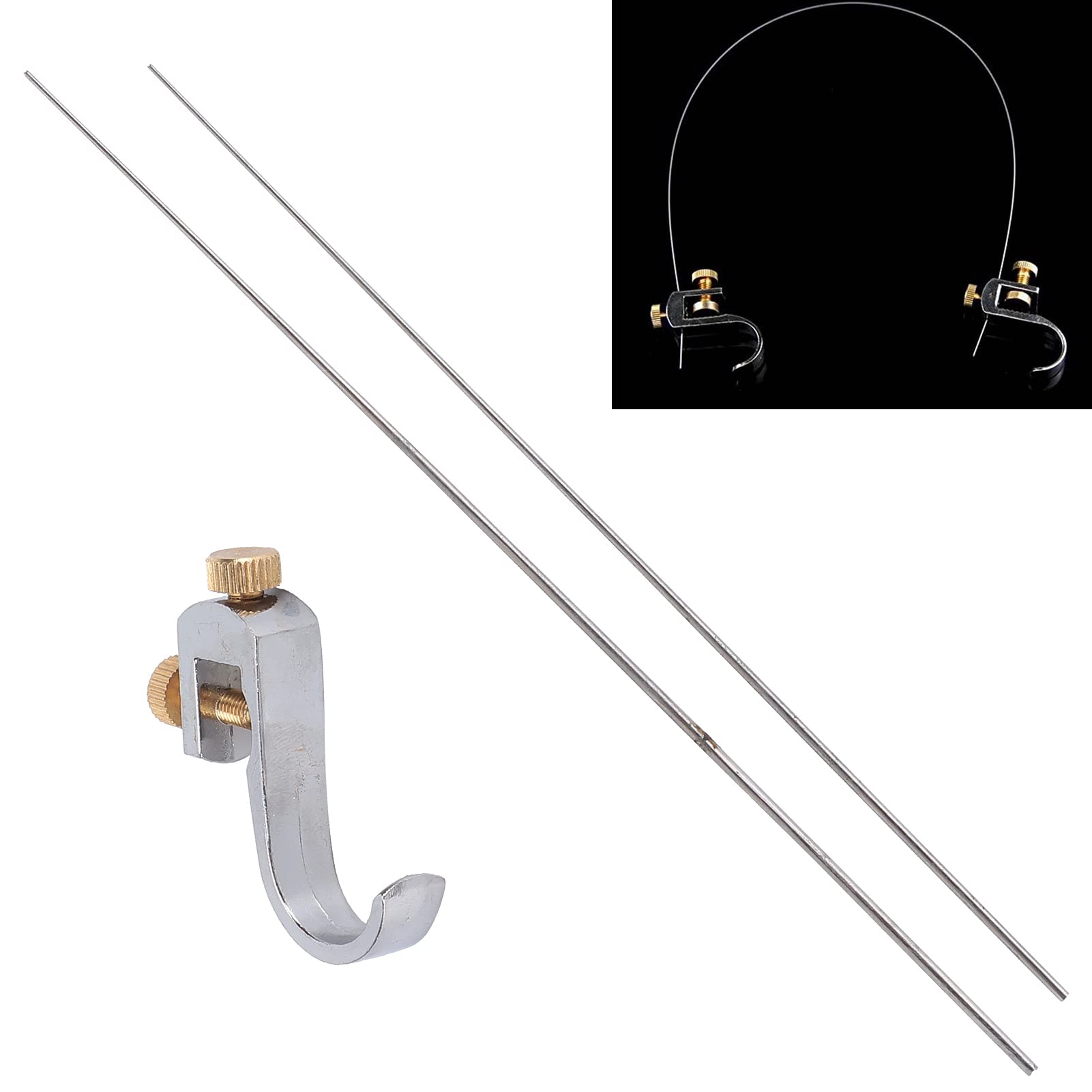 Fishing Hook Remover, Fishing Removal Tool Safety Extractor Separator Single Needle Extractor Fishing Accessory with 2 X Accessories for Fishing Hook Detacher