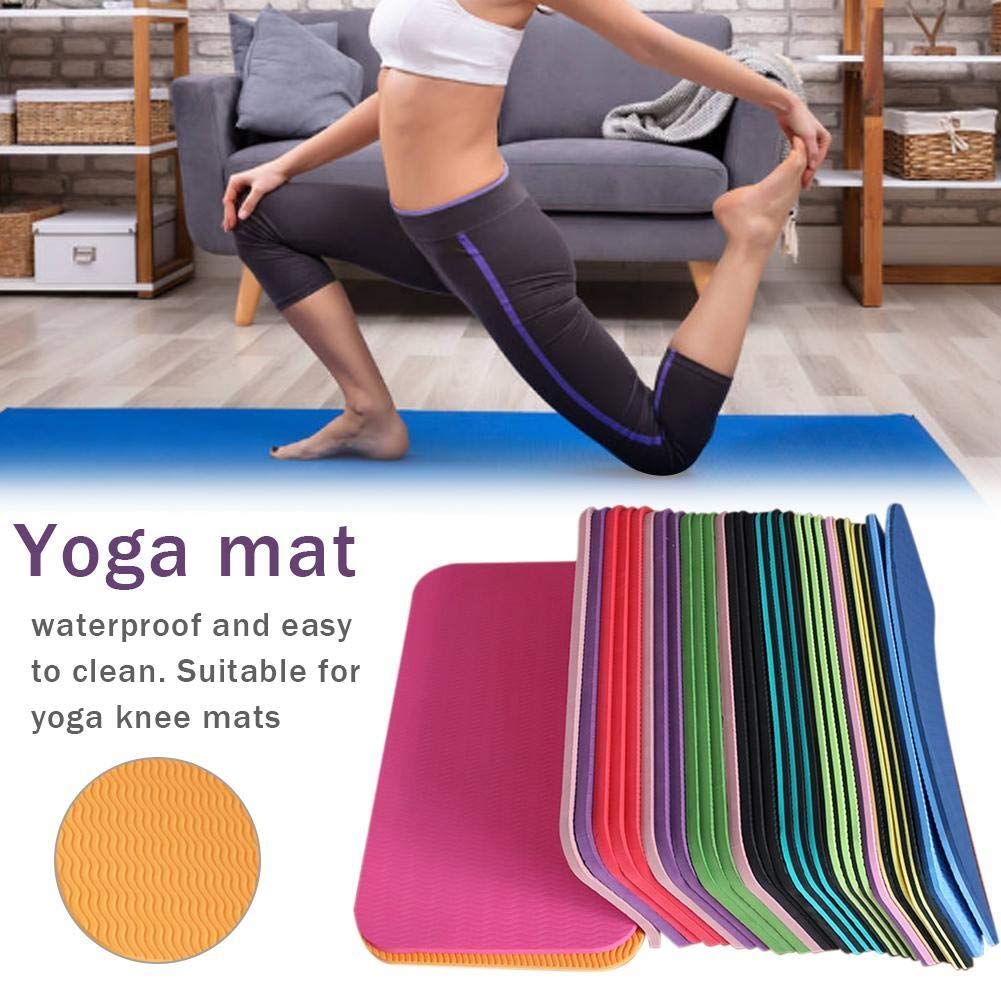 GyLazhuzizYJD Yoga Knee Pad Pull Exercise Tool Non-slip Moisture-proof Yoga Mat Flat Support Elbow Pad Cushion Indoor Sports Accessories