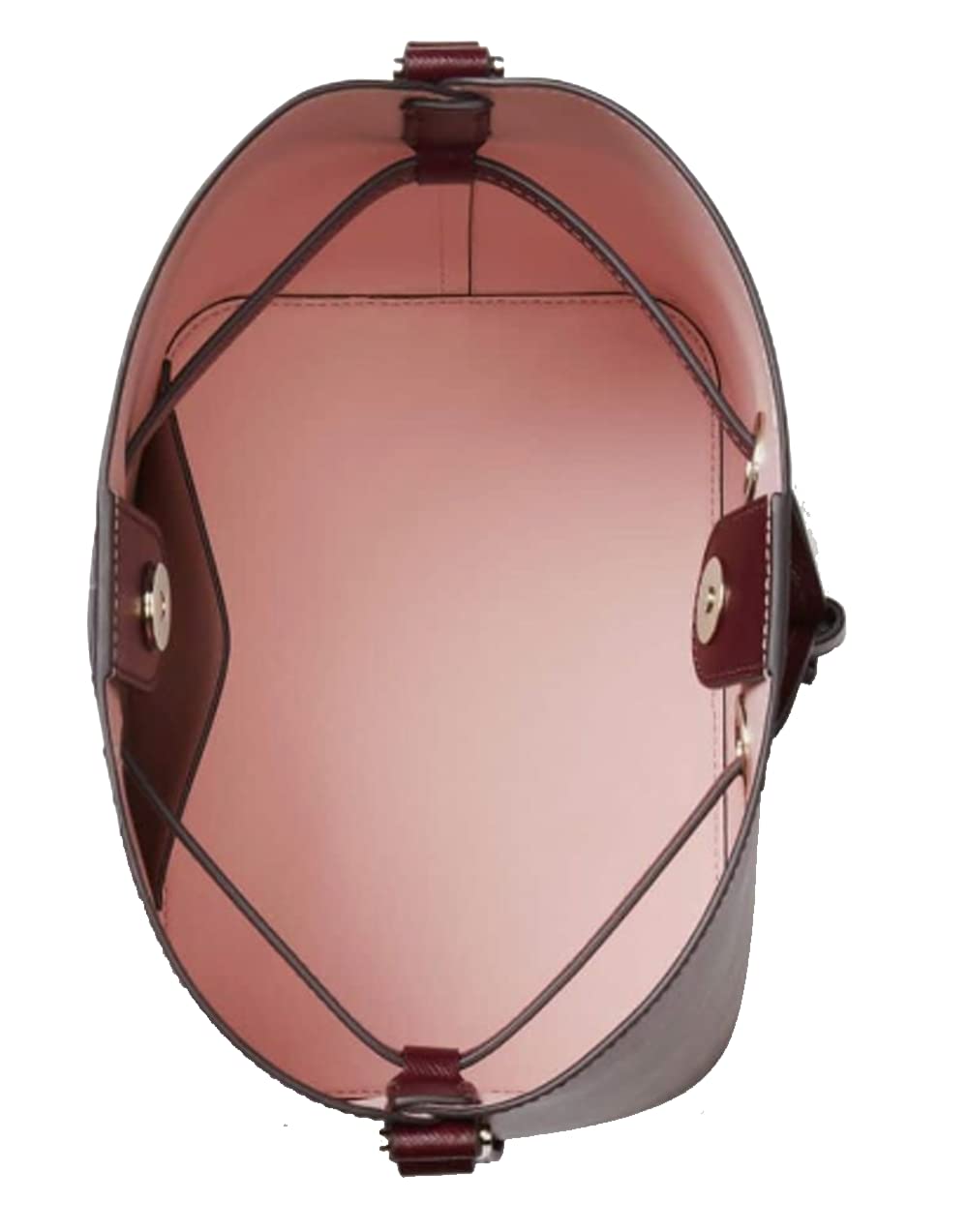 Kate Spade Sadie Crossbody Bucket Bag Deep Berry