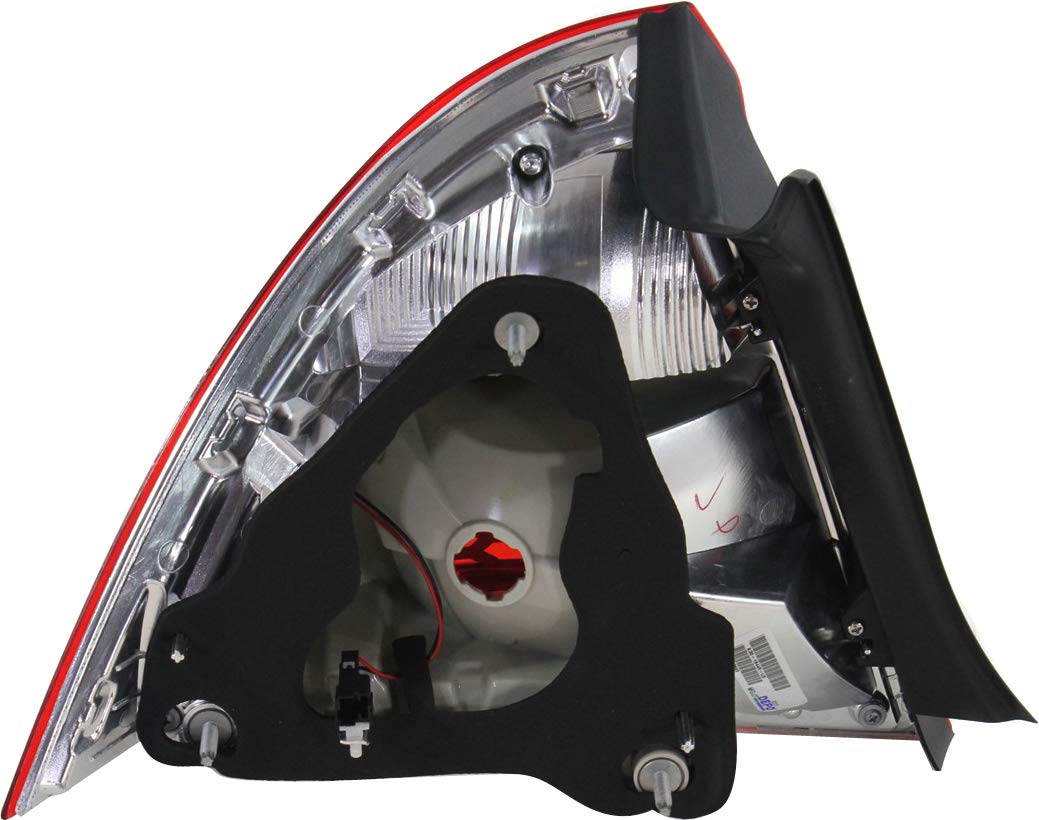 Evan Fischer Passenger Side Tail Light Compatible With 2010-2012 Ford Fusion Lens and Housing