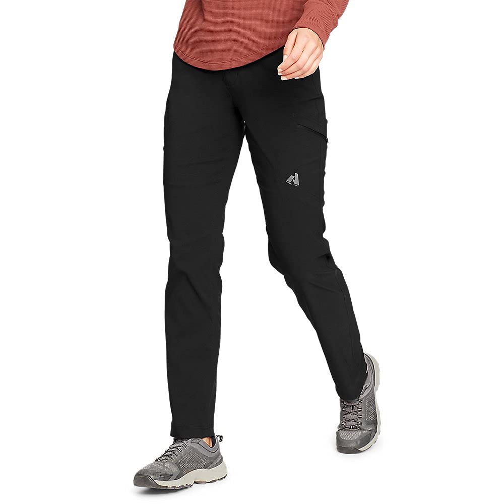 Eddie Bauer Women's Rainier Pants, Black, 8